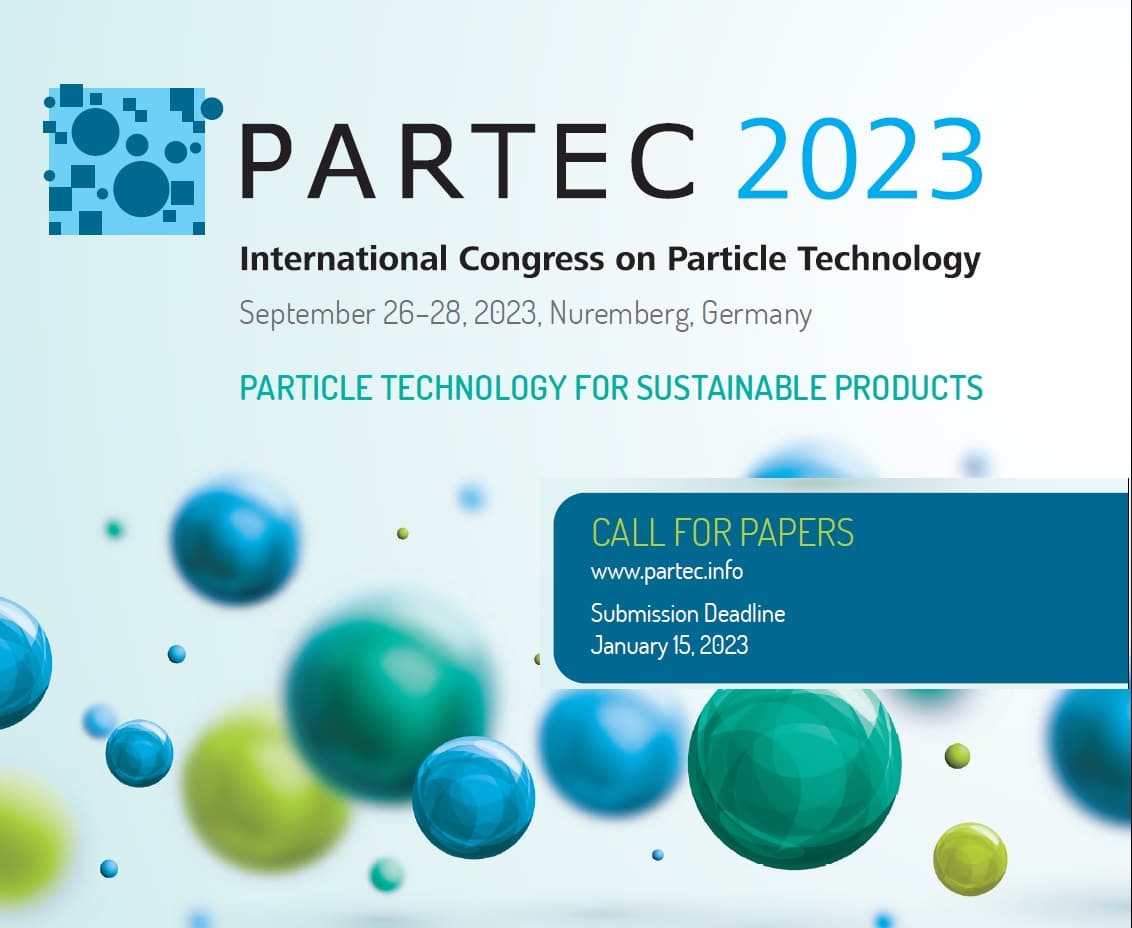 Internationaler Kongress für Partikeltechnologie 2023